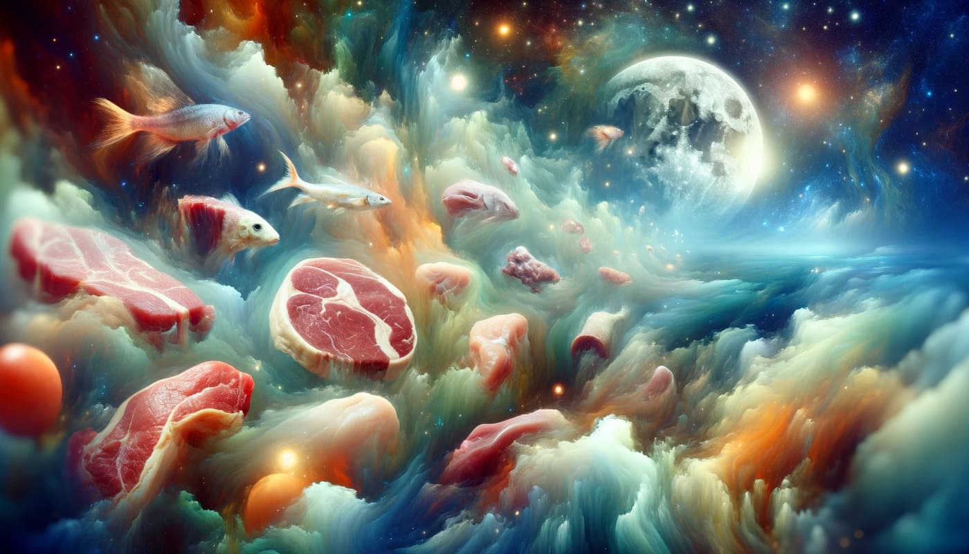 What is the Spiritual meaning of meat in a dream?